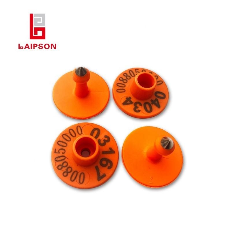 Uhf Rfid TPU Pig Sheep Ear Tags Electronic Goat Ear Tag For Livestock ...