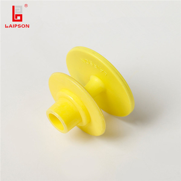 Yellow Long Range M4 RFID UHF Ear Tag 860-960MHz 32mm*24mm 3 Meters ...