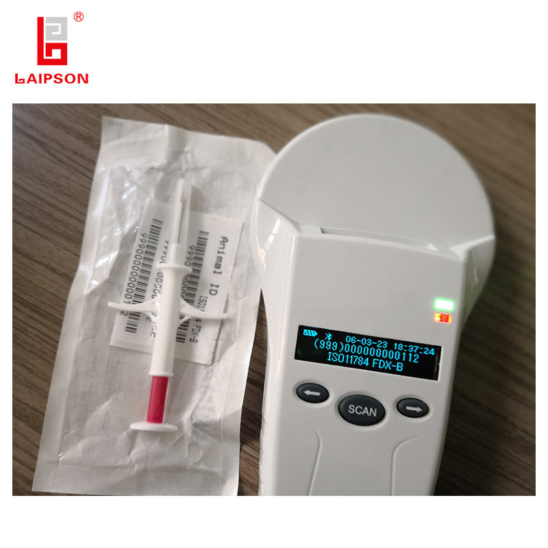 Disinfection Horse Fish Animal ID Microchip 1.4mm*8mm For Implant Under ...