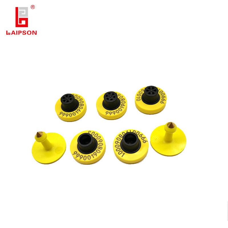 25mm FDX-B HDX Swine Boar Sow Sheep Cattle Tracking Ear Tags With ...