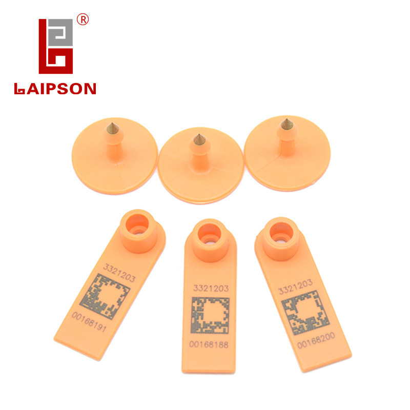 SGS 52*17mm Polyurethane Rfid Ear Tags For Goat