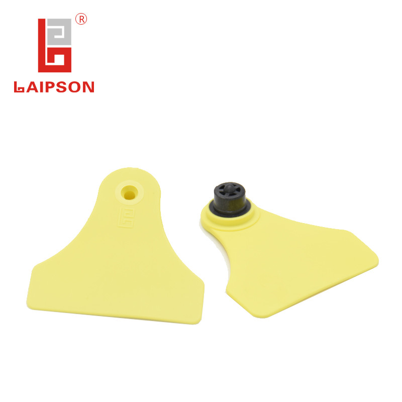 Closed Head Custom Ear Tags For Goats Laser Printing Waterproof ...
