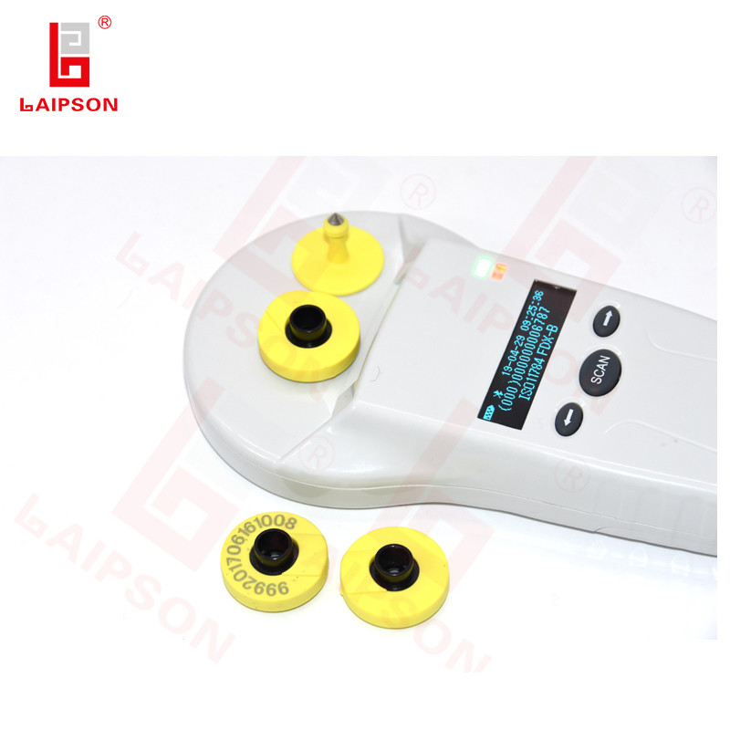 134.2Khz Passive Bluetooth HDX RFID Tag Reader To Scan And Manage Pigs ...