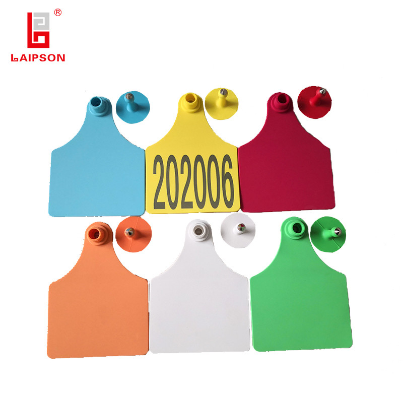 ID Printed 100mm X75mm Bovine Livestock Ear Tags