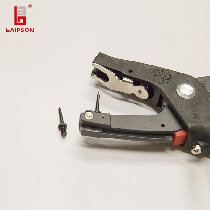 Black Automatically Rebound Pig Cattle Tag Applicator , Cattle Ear Tag ...