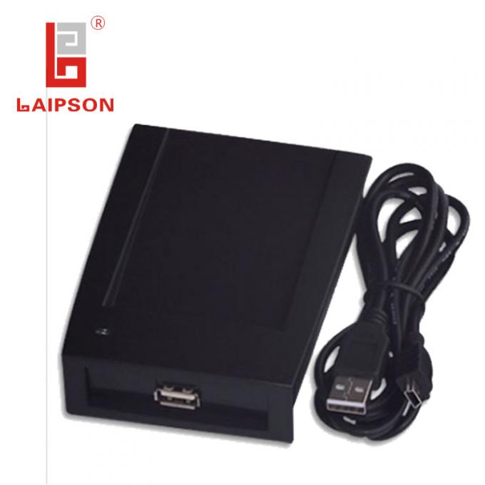 Black FDX-B HDX RFID Tag Reader For Writing And Encoding 15 Animal ID ...