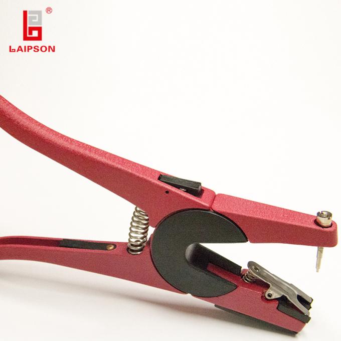 Universal Red Aluminium Cattle Tag Applicator , Sheep Tag Applicator ...