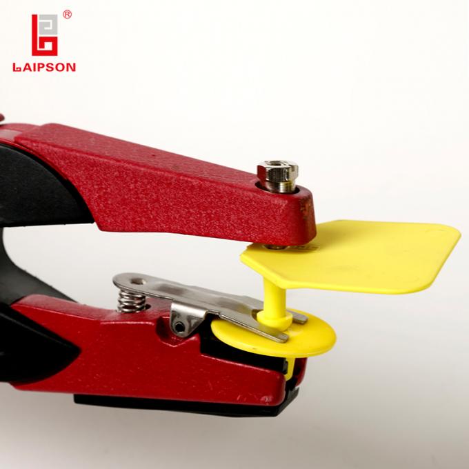 TPU Two Pieces Swine Ear Tags , Custom Printed Livestock Ear Tags For Farm