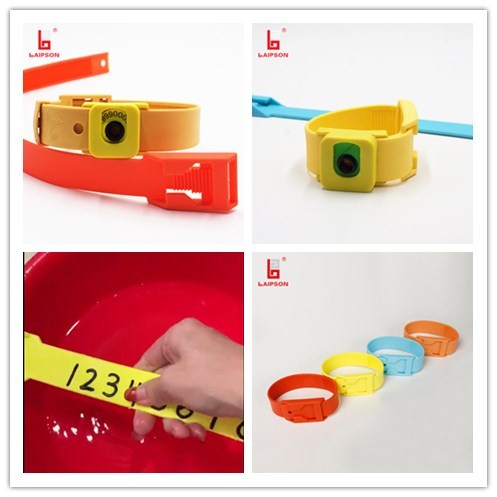 Colorful Plastic Orange Neck Collars For Cows Animal Identification ...