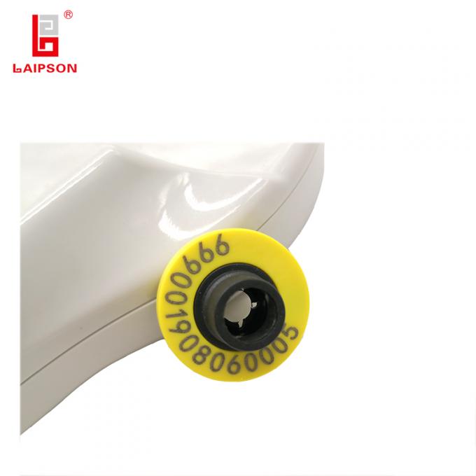 Reusable TPU 25mm FDX-B Rfid Ear Tag For Pig Swine Sheep Bovine Cattle Cow