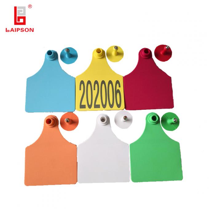 ID Printed 100mm X75mm Bovine Livestock Ear Tags