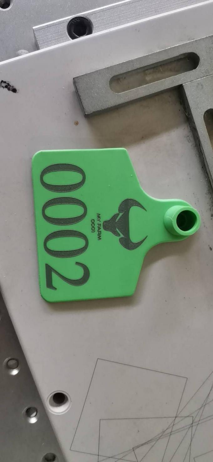 62*59mm Government Cattle Management Tags For Farm Livestock