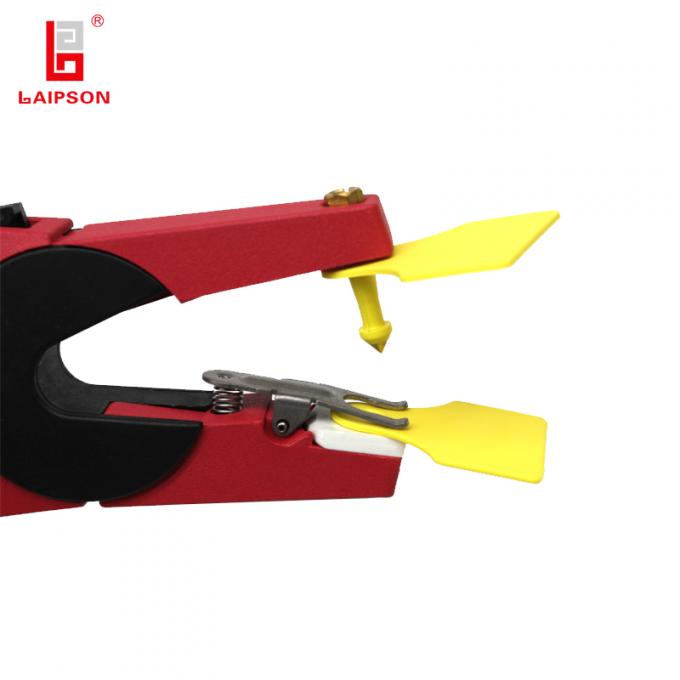 TPU Laser Numbered 50mm Pig Ear Tags Hog Swine Sheep Tag With Metal Tip