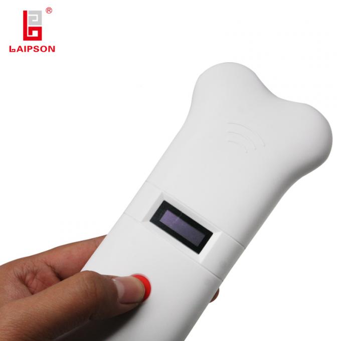 134.2khz RFID Animal Ear Tag Reader FDX-B Rechargeable For Pet Tracking