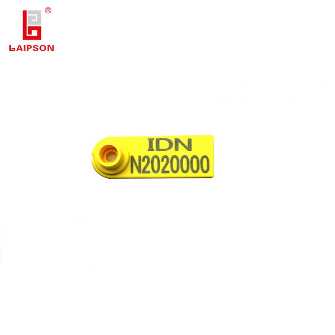 TPU Visual Ewe Goat Sheep Ear Tag With Printing QR Code